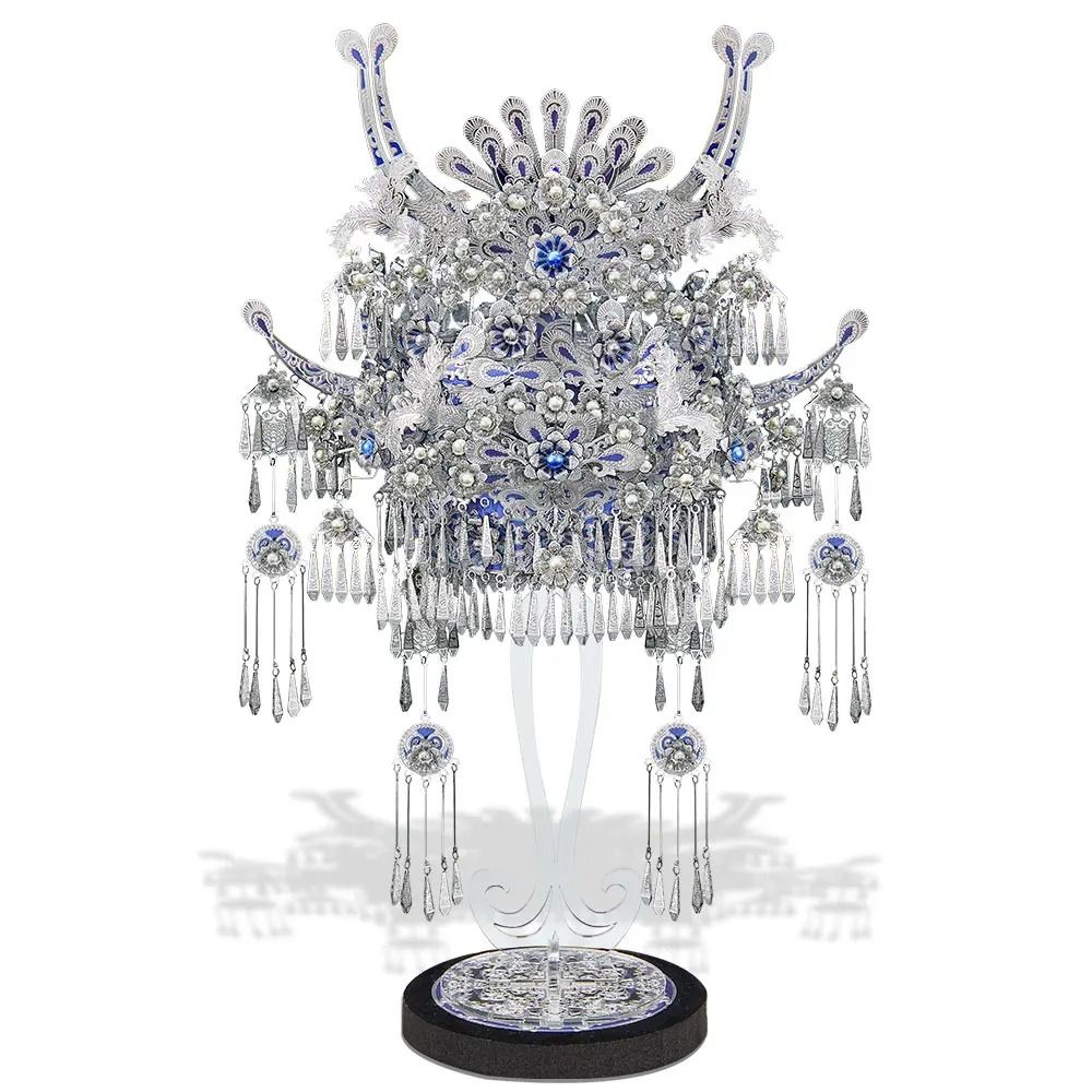 Piececool 3D Metal Puzzles Tiara-Miao Silversmithing Tiara Hair Crown ...