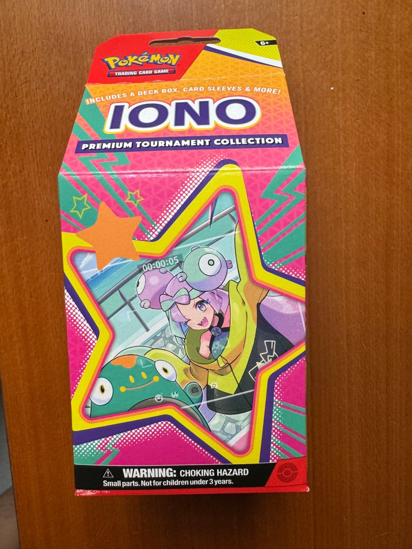 Pokemon Iono Premium Tournament Collection Carton, Hobbies & Toys, Toys ...