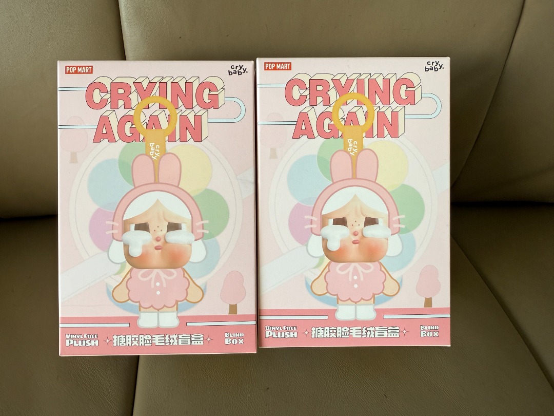 Pop Mart Crying Baby Blind Box - Blush, Hobbies & Toys, Toys & Games on ...