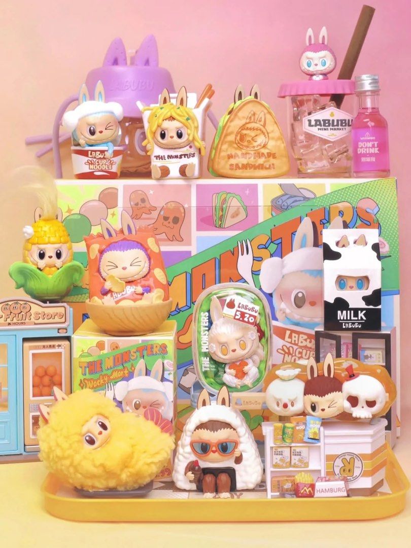 PopMart - Labubu The Monsters Food Series (Sardines & Milk), Hobbies ...