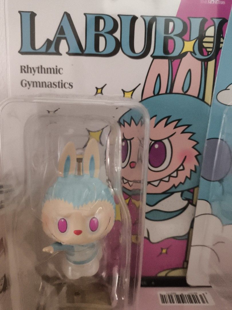 Popmart labubu rhythm gymnastics, Hobbies & Toys, Toys & Games on Carousell