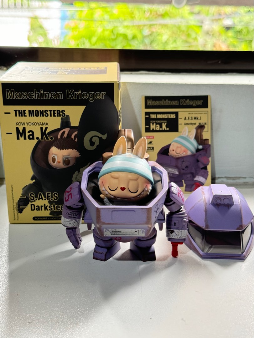 Popmart The Monsters Labubu Amethyst, Hobbies & Toys, Toys & Games on ...