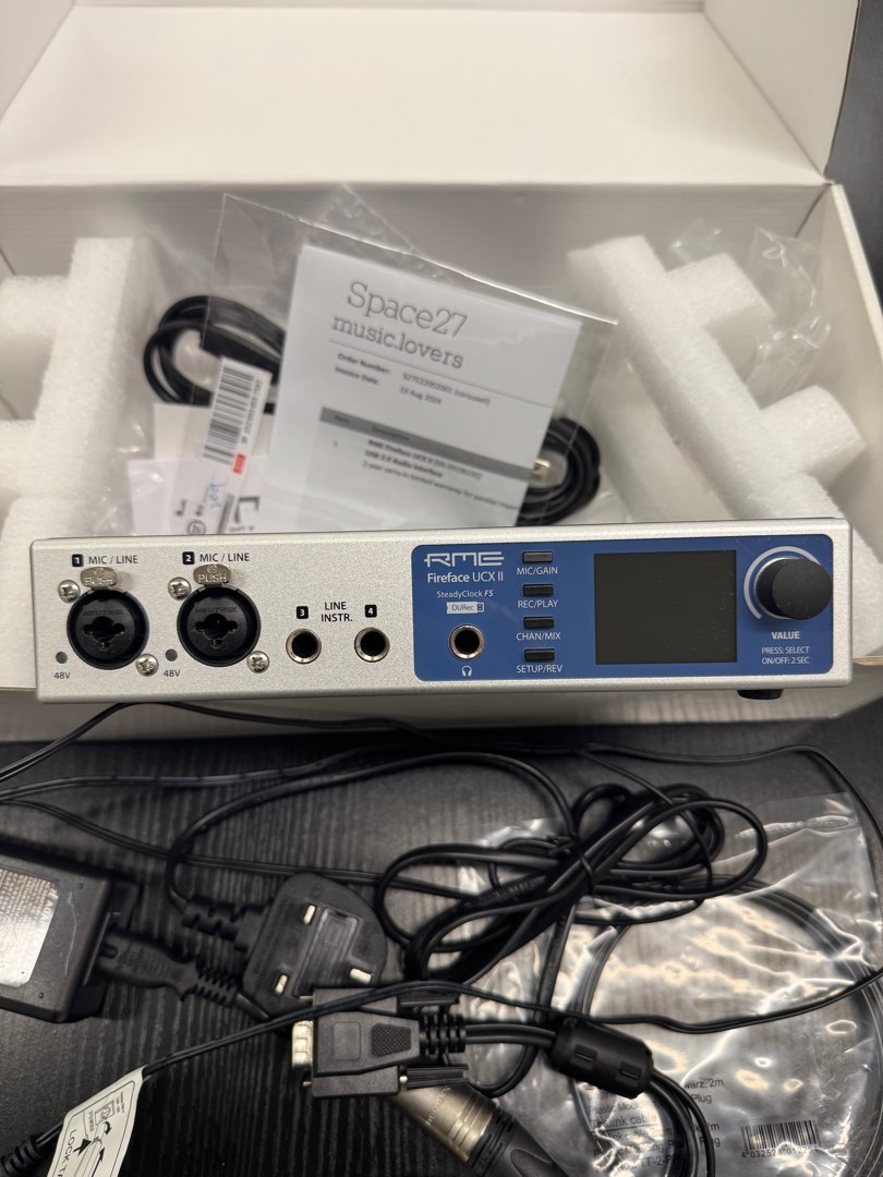 RME Fireface UCX II audio interface 錄音介面, 興趣及遊戲, 音樂、樂器 & 配件, 樂器 - Carousell