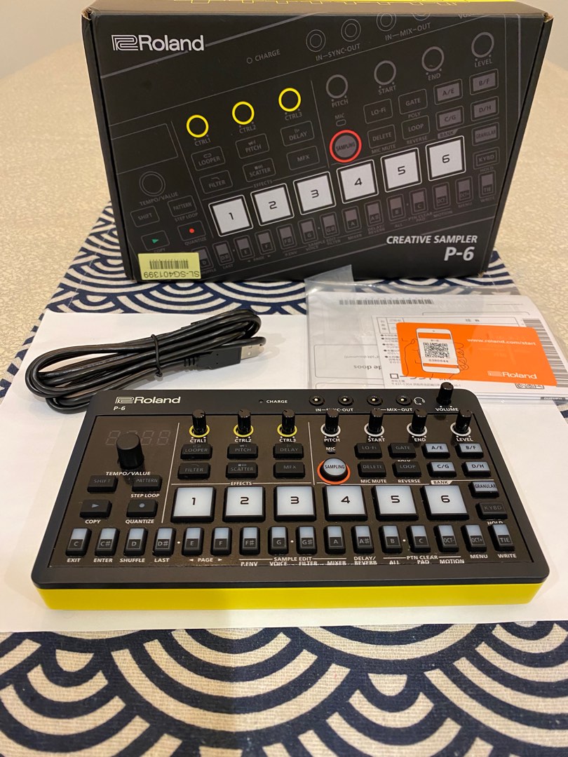 Roland P-6 AIRA Compact Creative Sampler Sound Module, Audio, Other ...