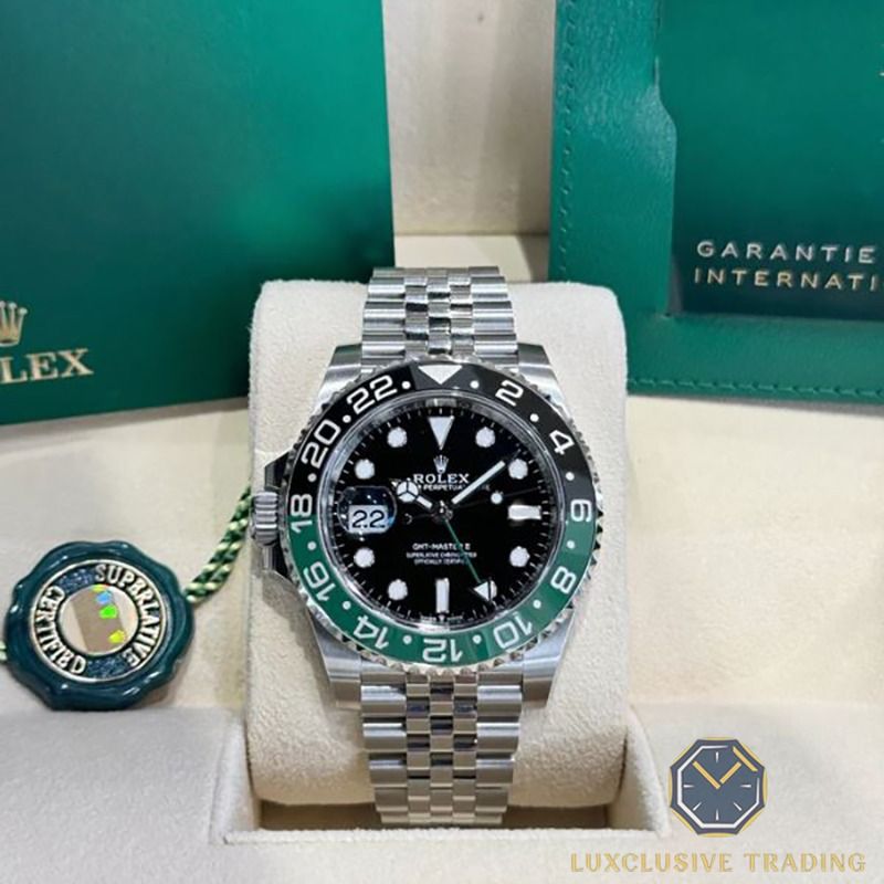 Rolex GMT Master II Steel Sprite Green Dial Jubilee 126720VTNR 40MM ...