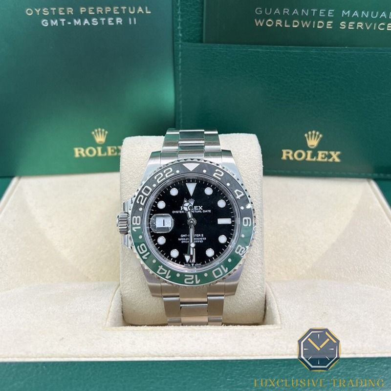 Rolex GMT Master II Steel Sprite Green Dial Oyster 126720VTNR 40MM ...