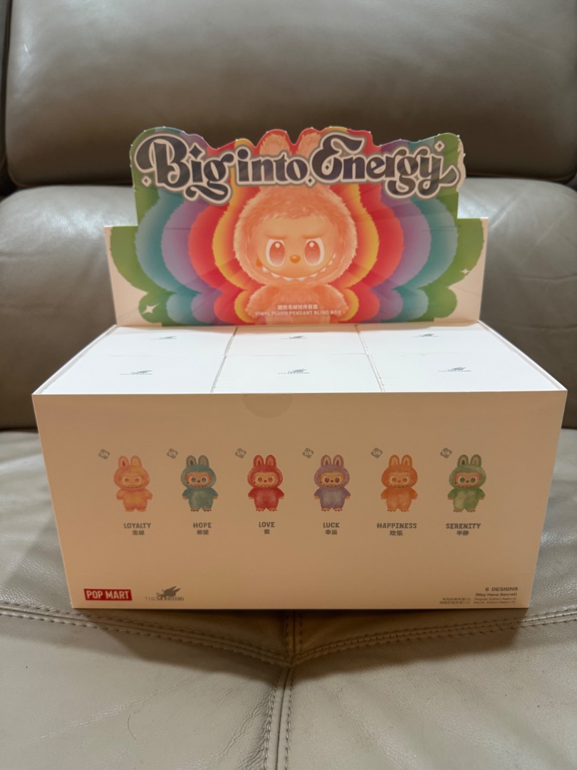 [SEALED] Labubu v3 big into energy, Hobbies & Toys, Toys & Games on ...