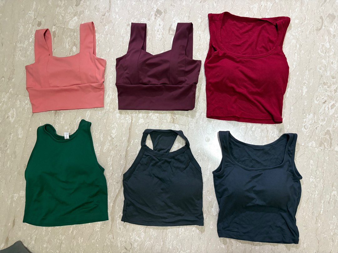 Sports/ Padded Tops - Various Colors and Styles, Women's Fashion ...