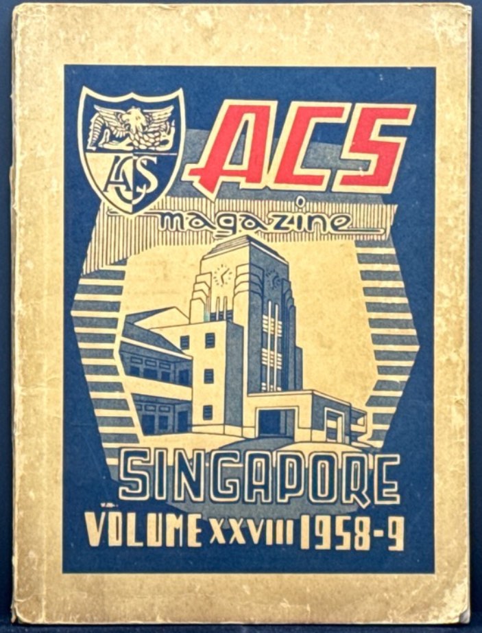 VINTAGE ACS MAGAZINE SINGAPORE VOL XXVIII 1958 - 9, Hobbies & Toys ...