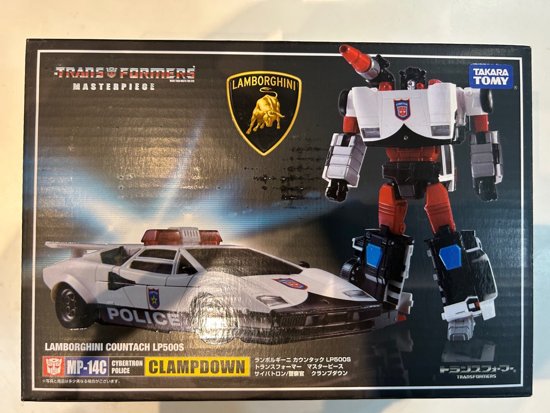 Takara Tomy Transformers Master Piece MP-14C Autobot Clampdown Action ...