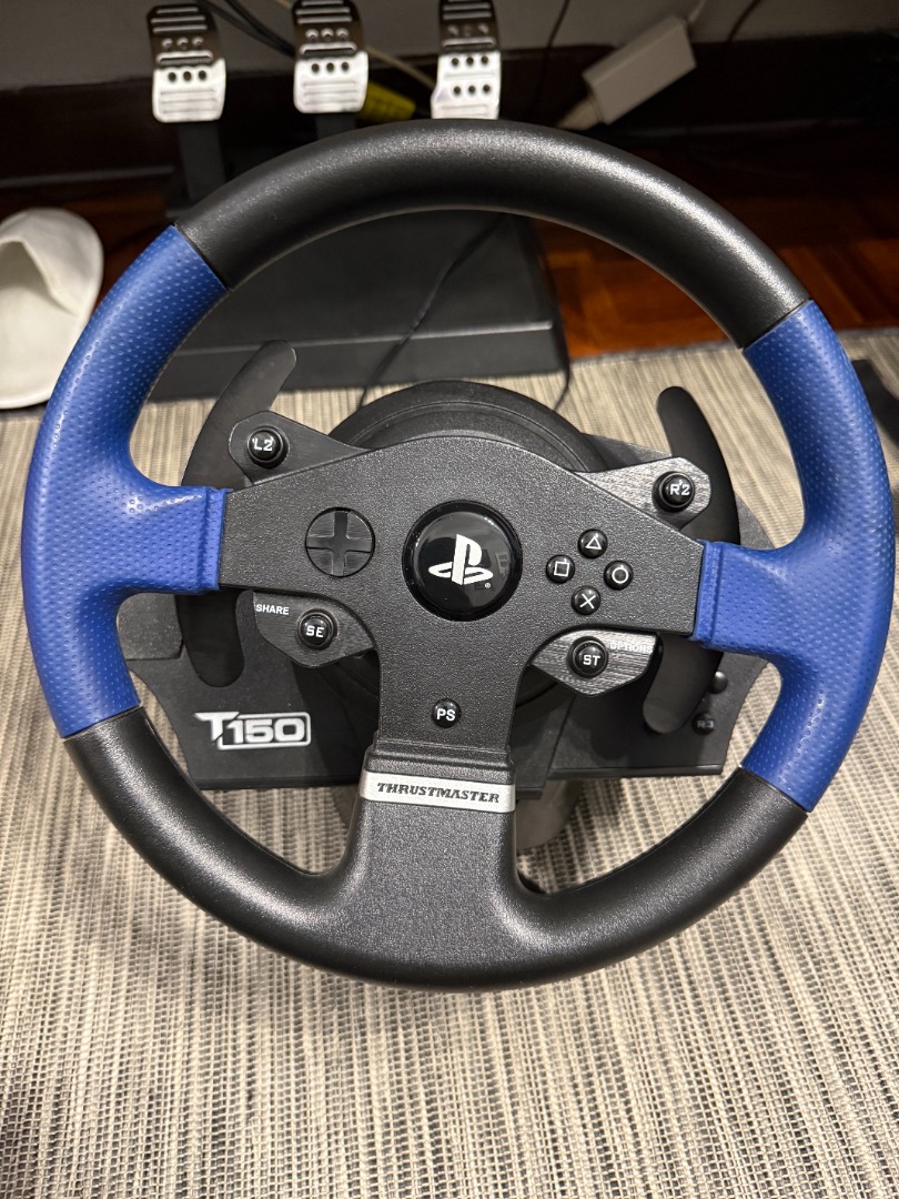 Thrustmaster T150 Pro Force Feedback Racing Wheel (PS4/PC), Video ...