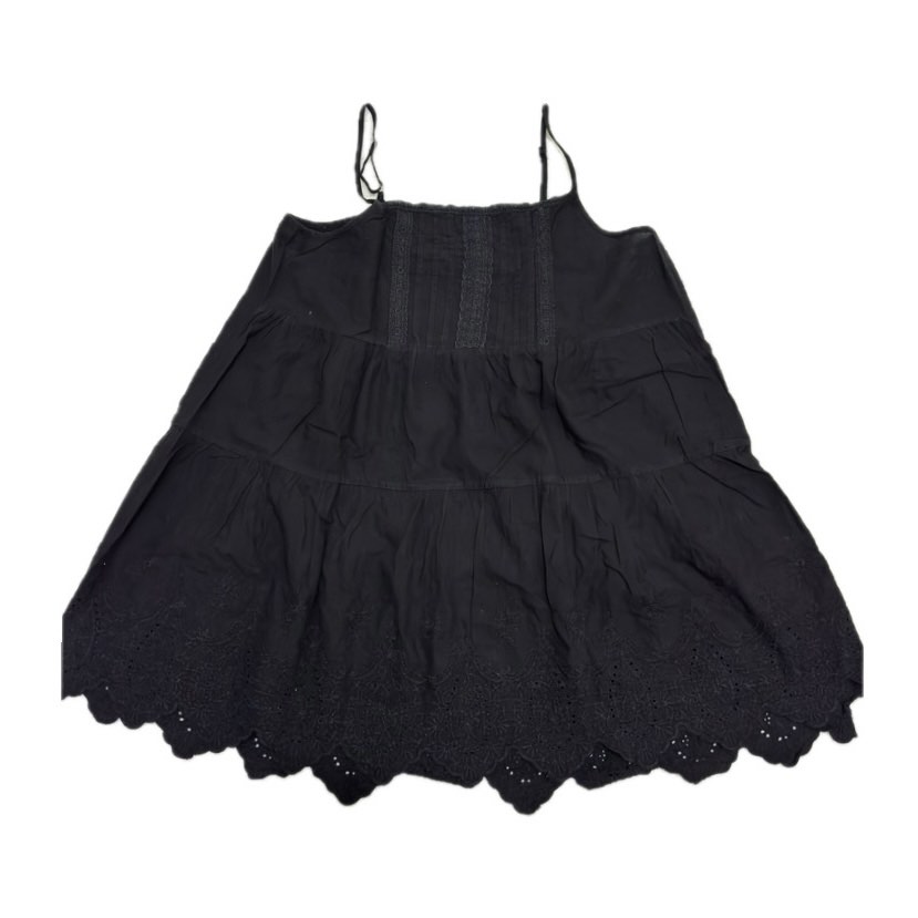 top dress over jeans black lace katun vintage 90s coquette fairycore ...