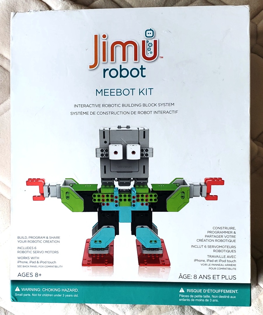 ♥️UBTECH Jimu Robot 互動益智機器人 UBTECH Jimu Robot Meebot STEM EDUCATION 全新 未砌未開包裝不包電池, 興趣及遊戲, 玩具 ...