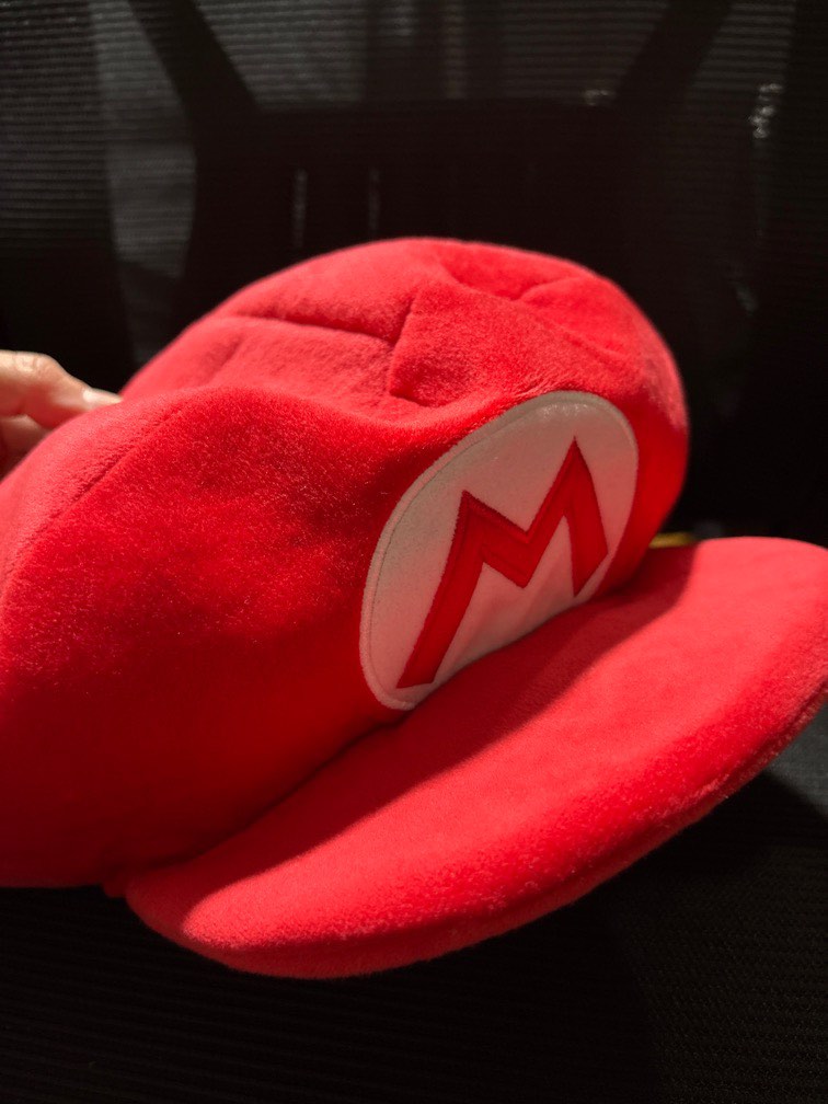 USJ Super Nintendo World Super Mario Plush Cap - One Size Fits All ...