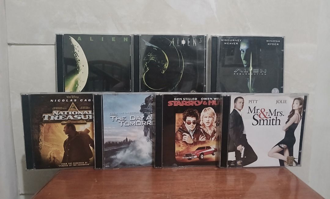 VCD - ALIEN, ALIEN 3, ALIEN RESURRECTION, NATIONAL TREASURE, THE DAY ...