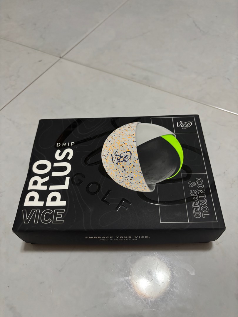 Vice Pro Plus Drip Golf Balls, Sports Equipment, Sports & Games, Golf ...