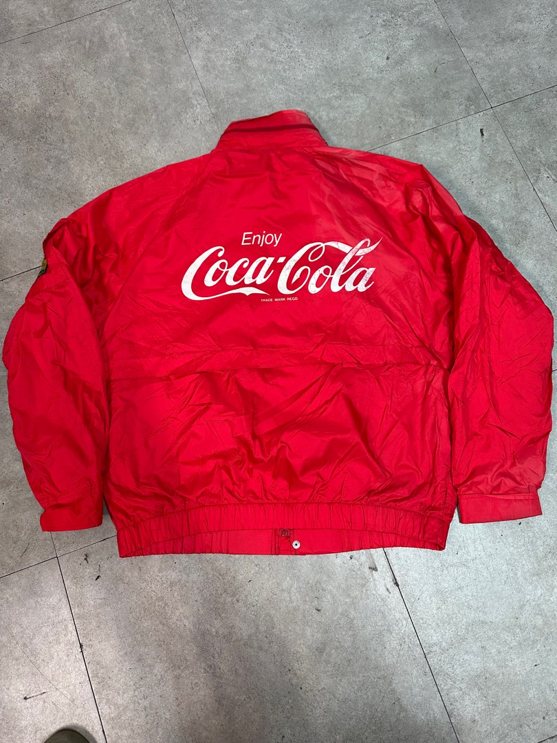 Vintage Coca Cola Jacket, Men's Fashion, Coats, Jackets and Outerwear ...