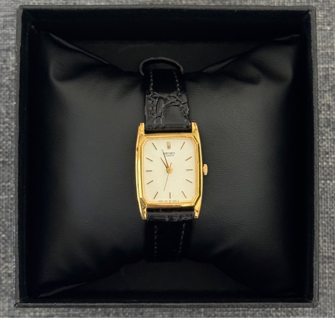 Vintage Seiko Tank Watch, Women's Fashion, Watches & Accessories ...