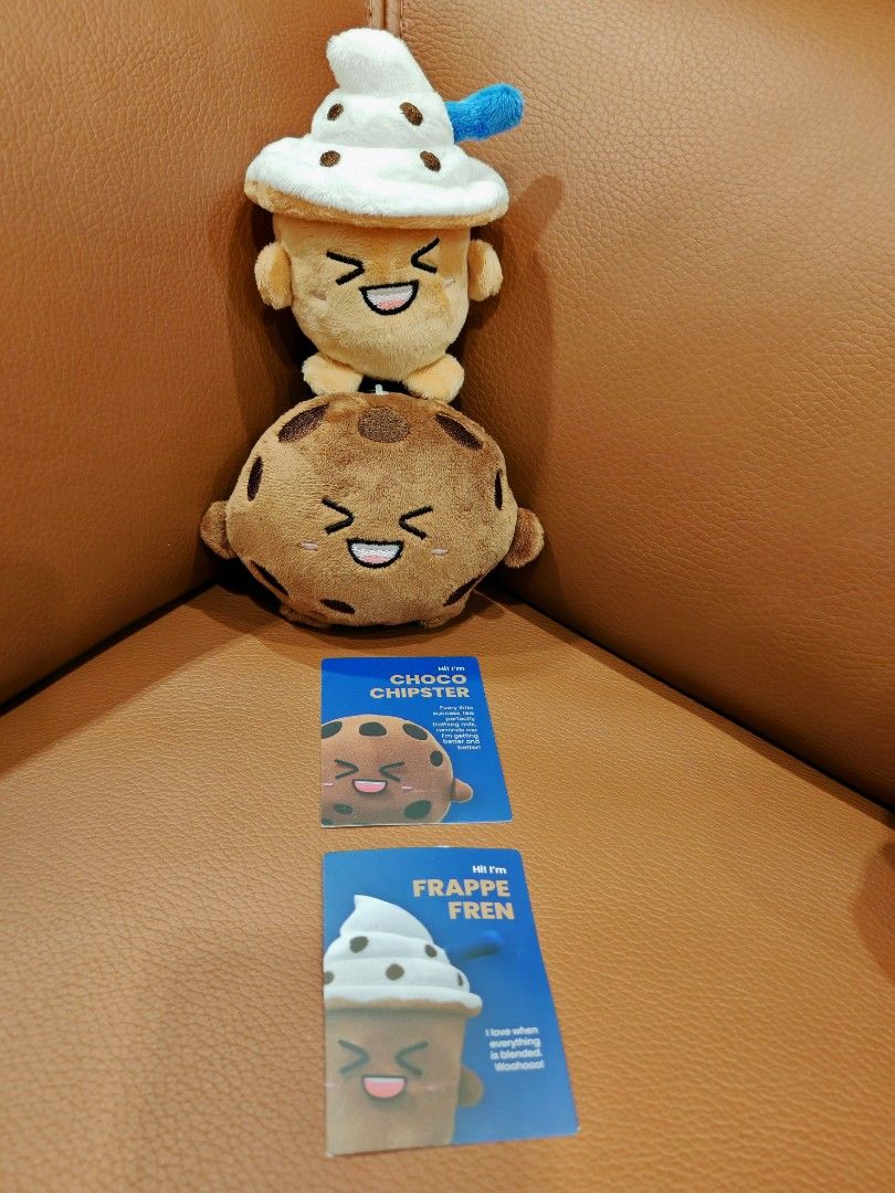 ZUS BUDDY JOY FRAPPE FREN & CHOCO CHIPSTER, Hobbies & Toys, Toys ...