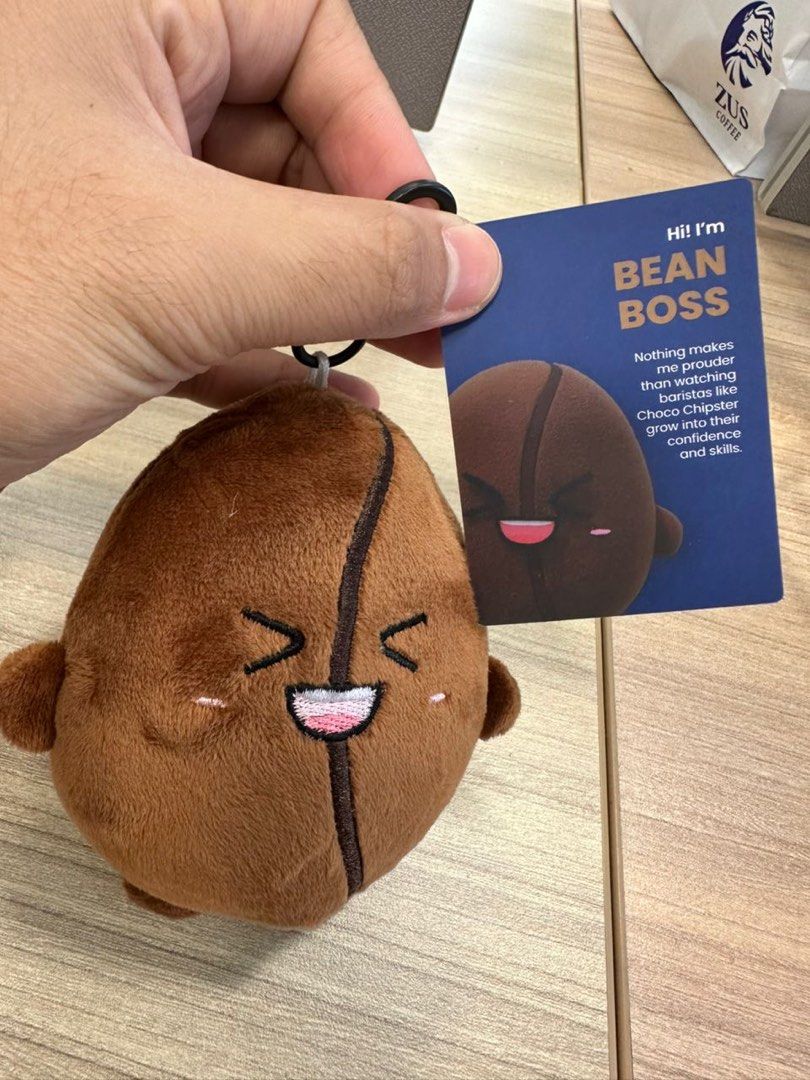 Zus Buddy Plushie [Joy ]Boss Bean, Hobbies & Toys, Toys & Games on ...