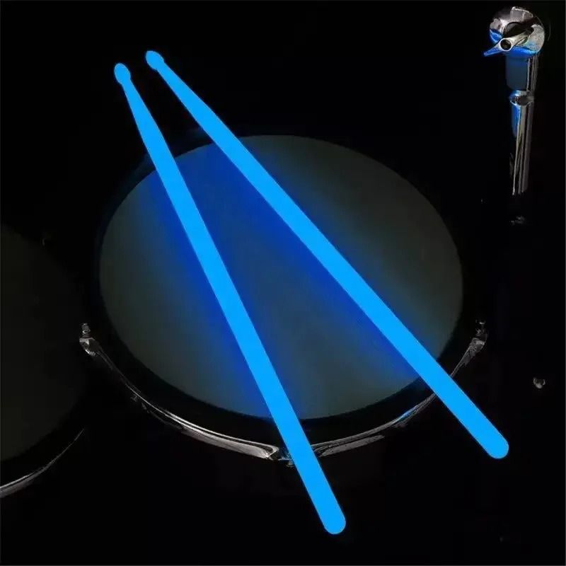 5A Luminous Drum Stick Nylon Fluorescent Drumsticks Glow in The Dark ...