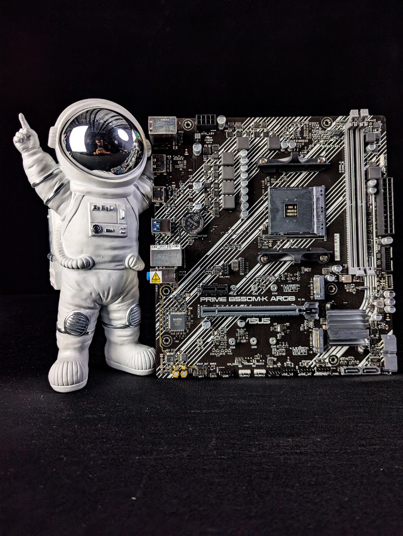 # PCU LEGACY #MOTHERBOARD ASUS PRIME B550M-K ARGB MATX AM4 MOTHERBOARD ...