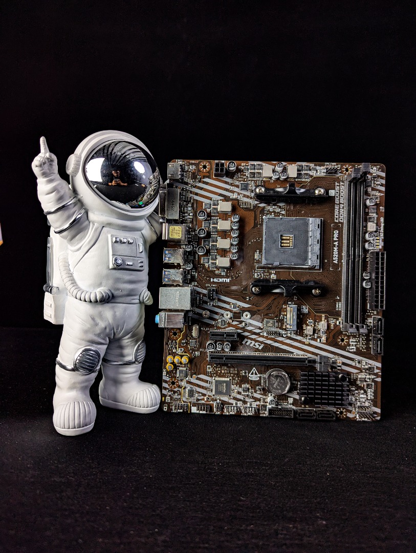 # PCU LEGACY #MOTHERBOARD MSI A520M-A PRO MATX AM4 MOTHERBOARD (3 YEARS ...