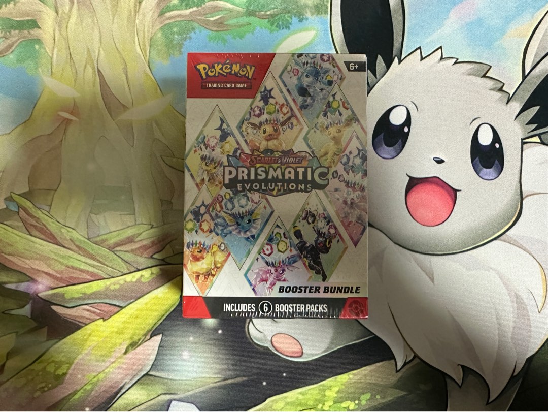 美版 PTCG - Prismatic Evolution Booster Box, 興趣及遊戲, 玩具 & 遊戲類 - Carousell