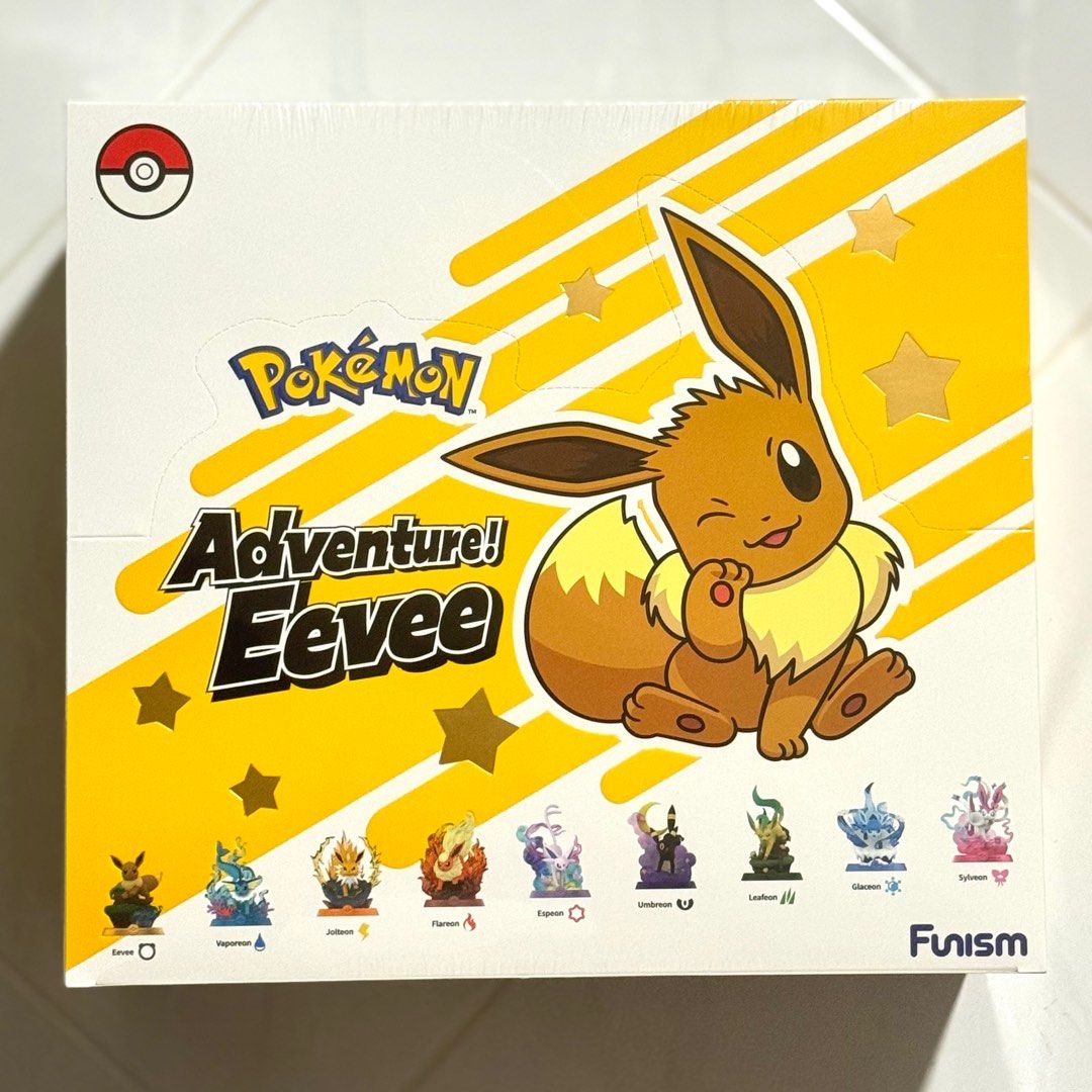 [ Sealed Set of 9 ] Take the Adventure! EEVEE Series Blind Box Pokemon Eeveelutions ( Umbreon ...