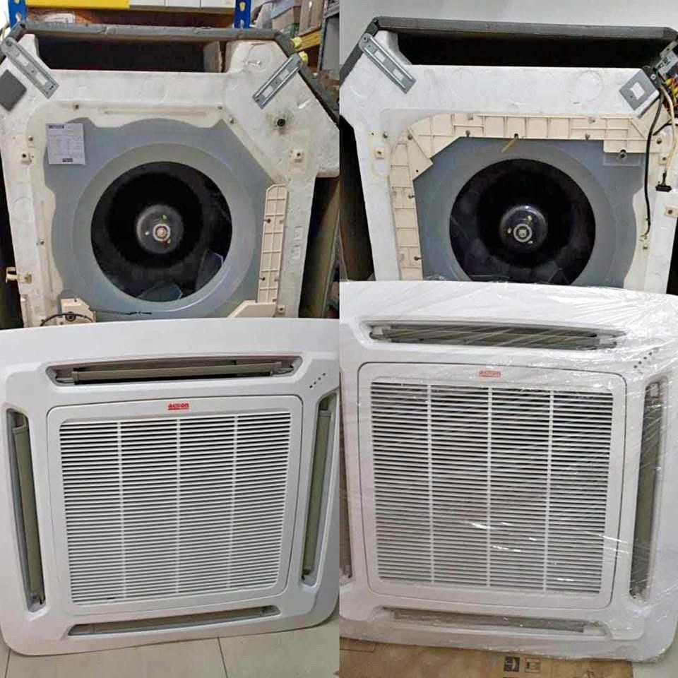 Aircond Ascon Ceiling cassette, TV & Home Appliances, Air Conditioners ...