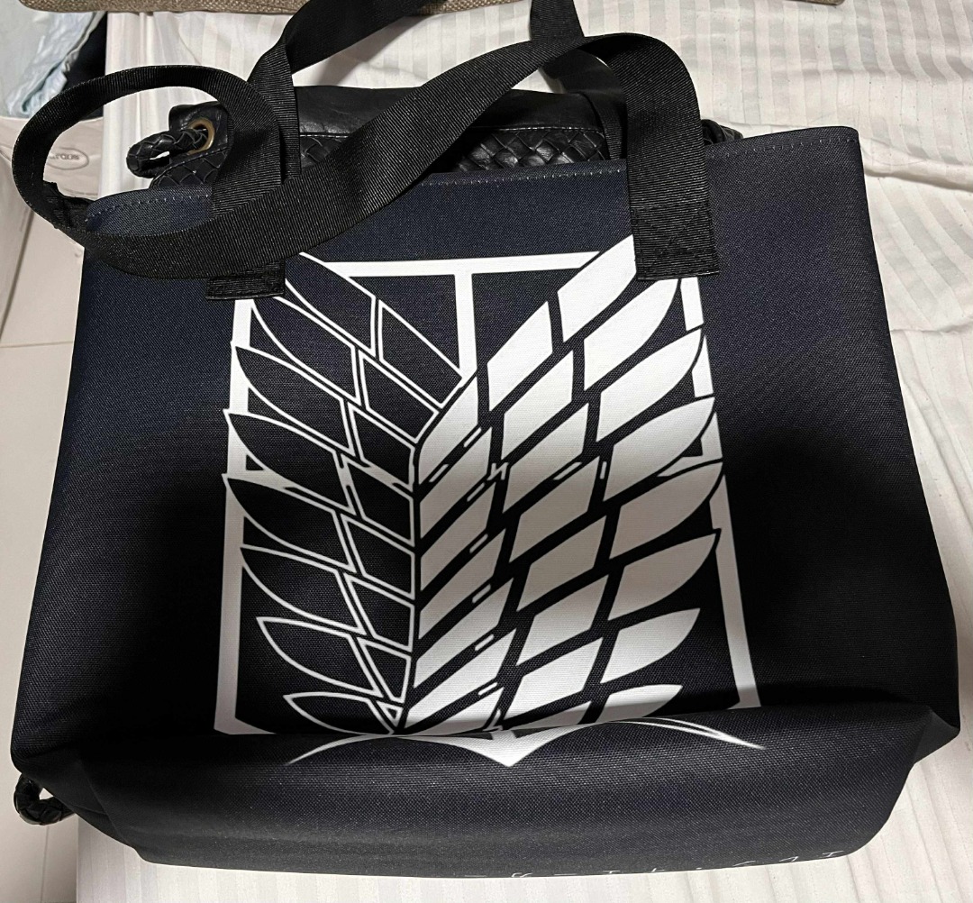 AOT MERCH, Women's Fashion, Bags & Wallets, Tote Bags on Carousell