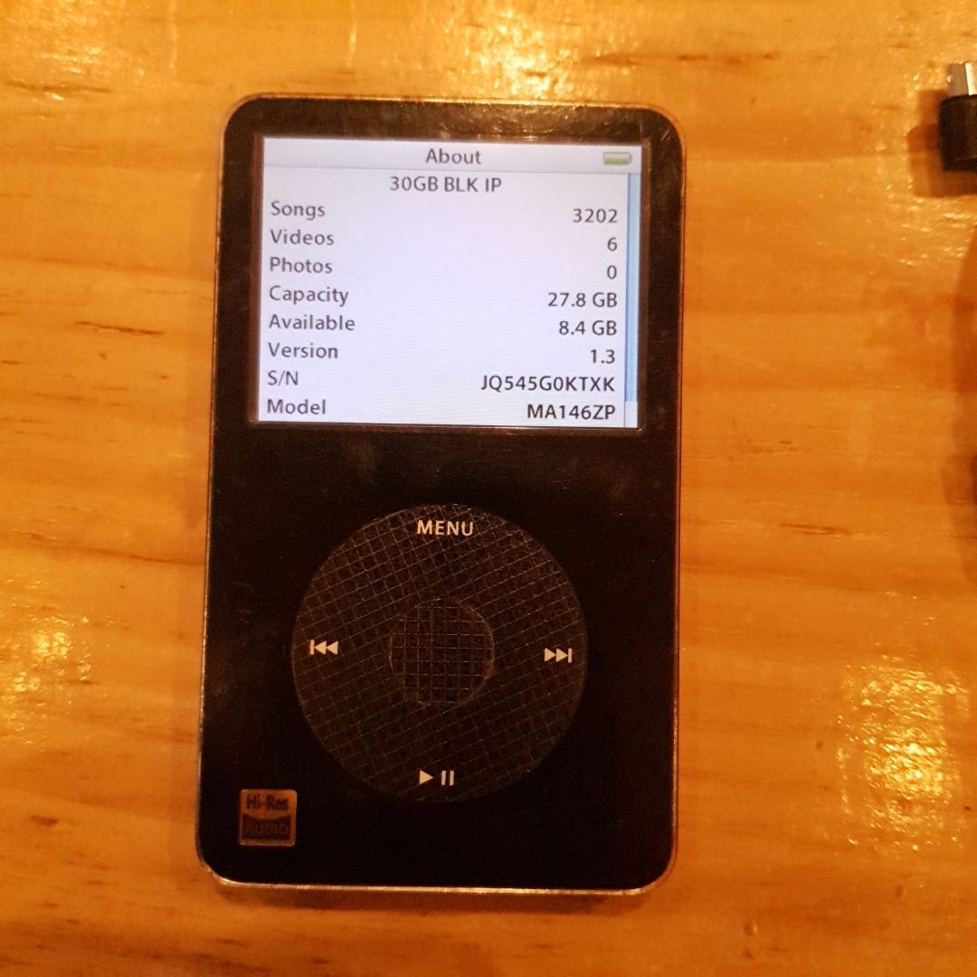 Apple iPod Classic 5th Gen Generation like 6th 7th 30GB Sony Walkman ...