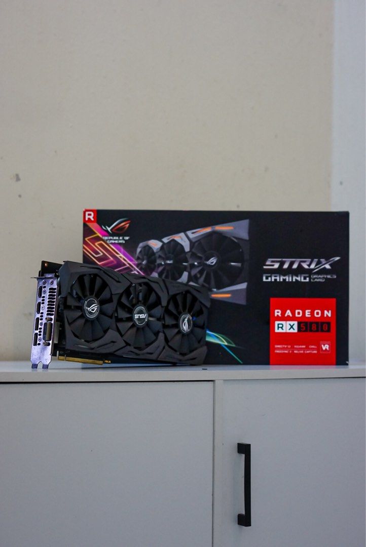 ASUS ROG Strix Radeon RX 580 8GB OC Edition, Computers & Tech, Desktops ...