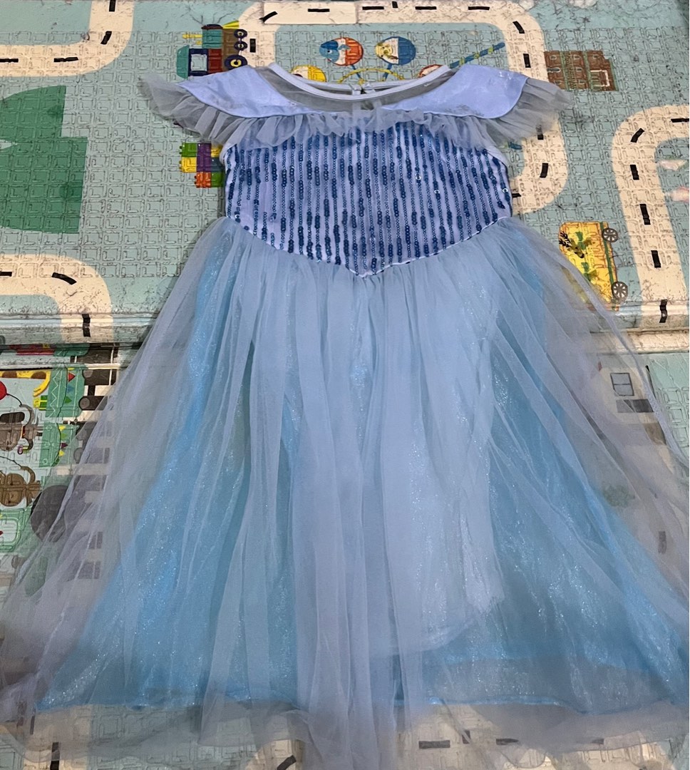 Baju Princess Elsa Frozen 3T, Bayi & Anak, Baju Anak Perempuan, 1 ...