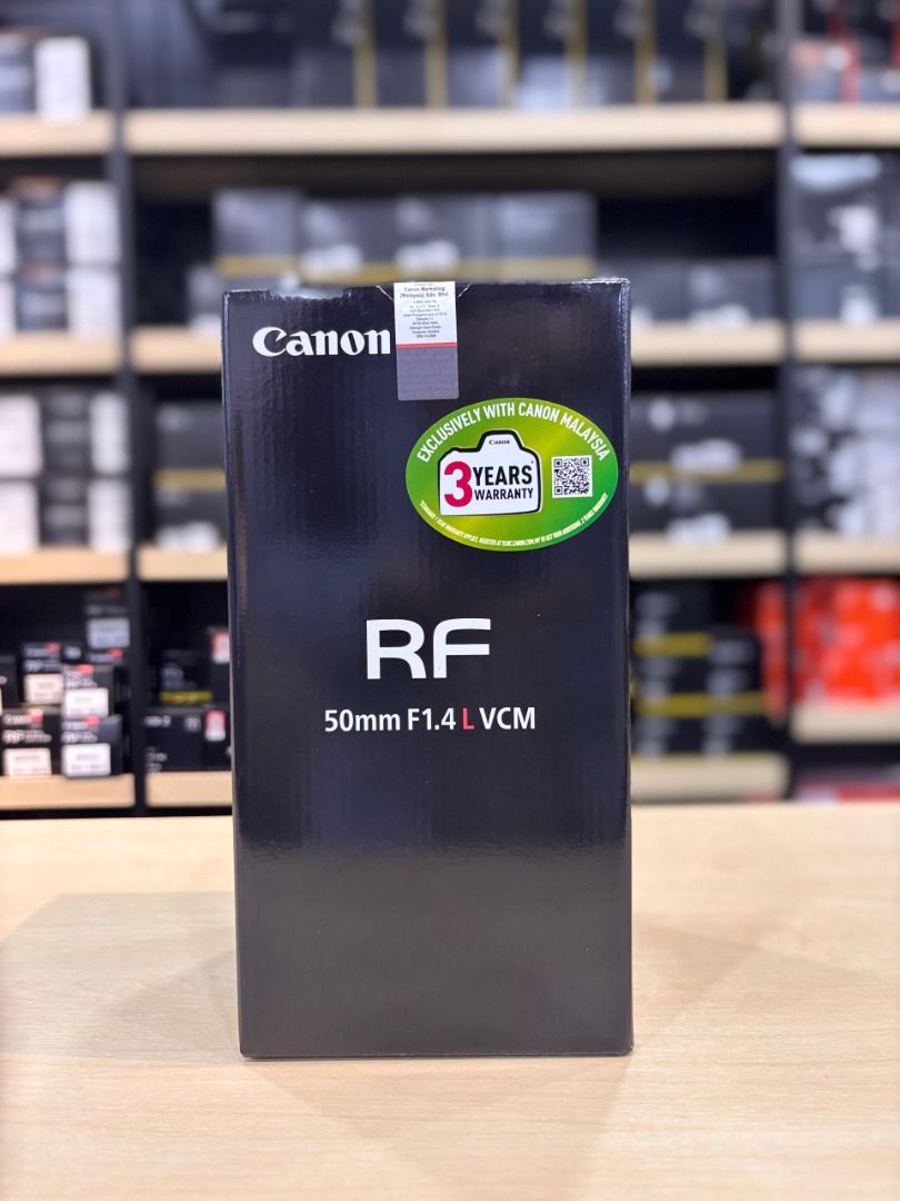 Installment - CANON RF 50mm f/1.4L VCM Cinematic Standard Voice Coil ...
