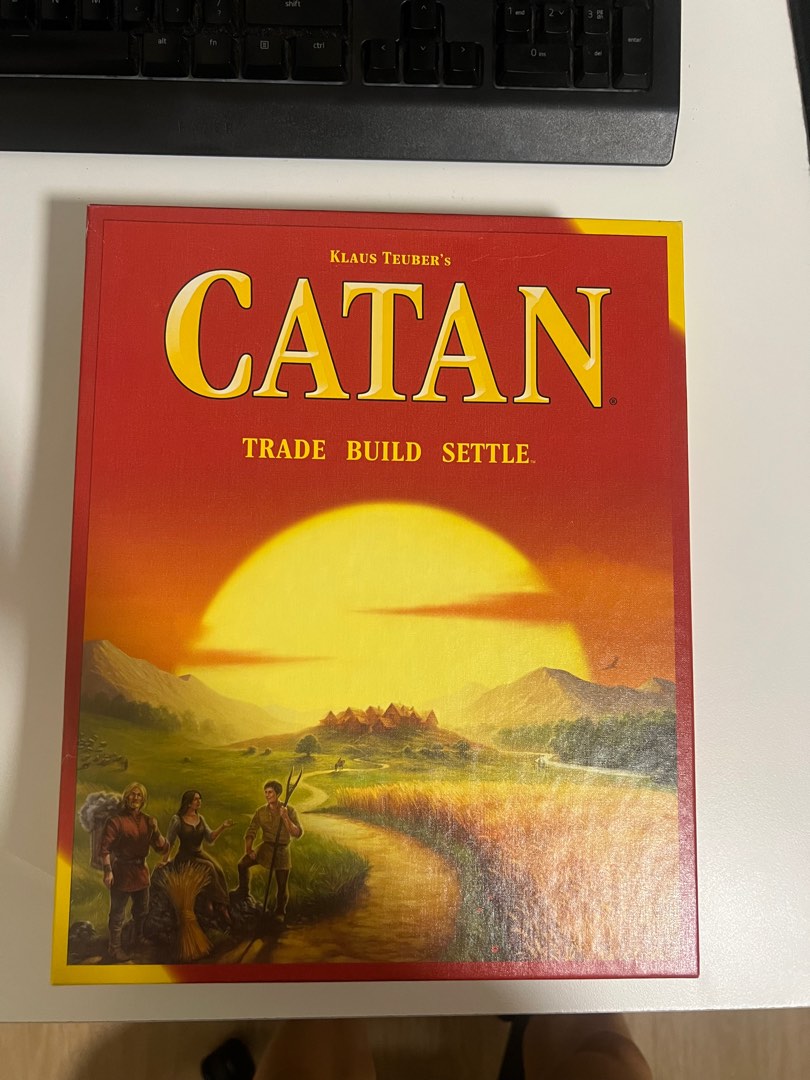 Catan Board Game - Klaus Teuber, Hobbies & Toys, Toys & Games on Carousell