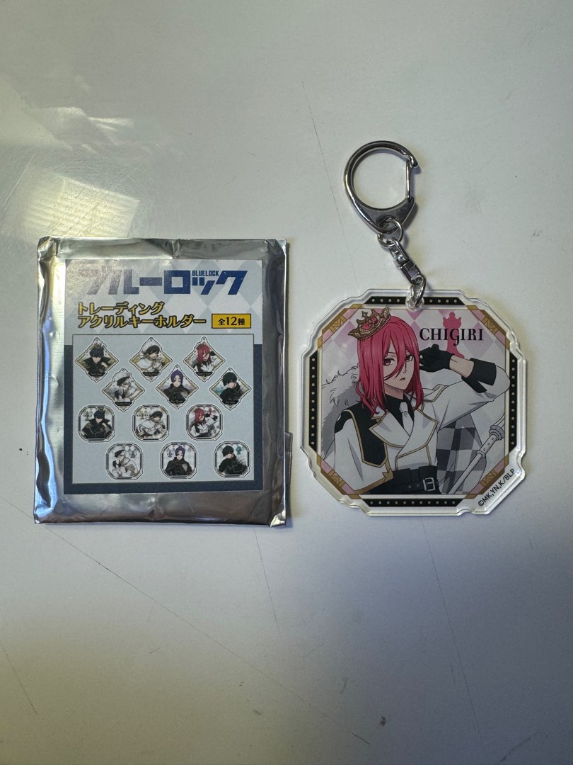 blue lock chigiri official keychain, Hobbies & Toys, Memorabilia ...