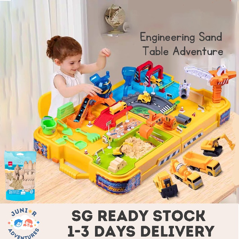 Children's Space Sand Toy Set Portable Handheld Set Puzzle Sand Table ...
