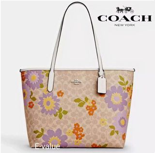 New Coach Original Classic Black Signature Collection Georgie Shoulder ...
