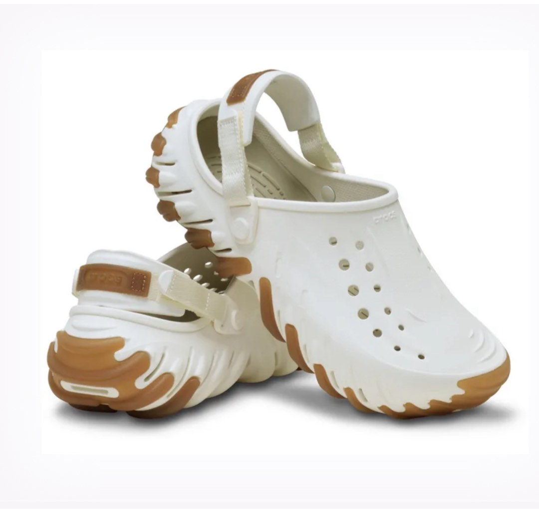 Crocs Echo Gum RO Clog (Chalk) - Original, Luxury, Sneakers & Footwear ...