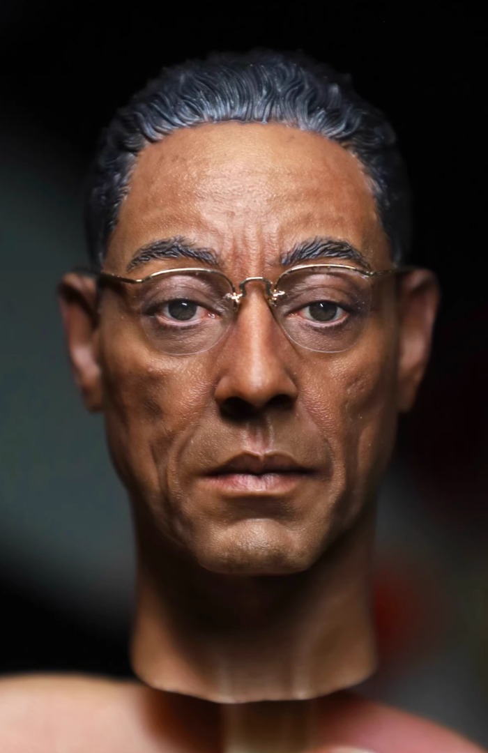 [Custom] 1/6 Breaking Bad Gus Fring Head NOT hot toys, Hobbies & Toys ...