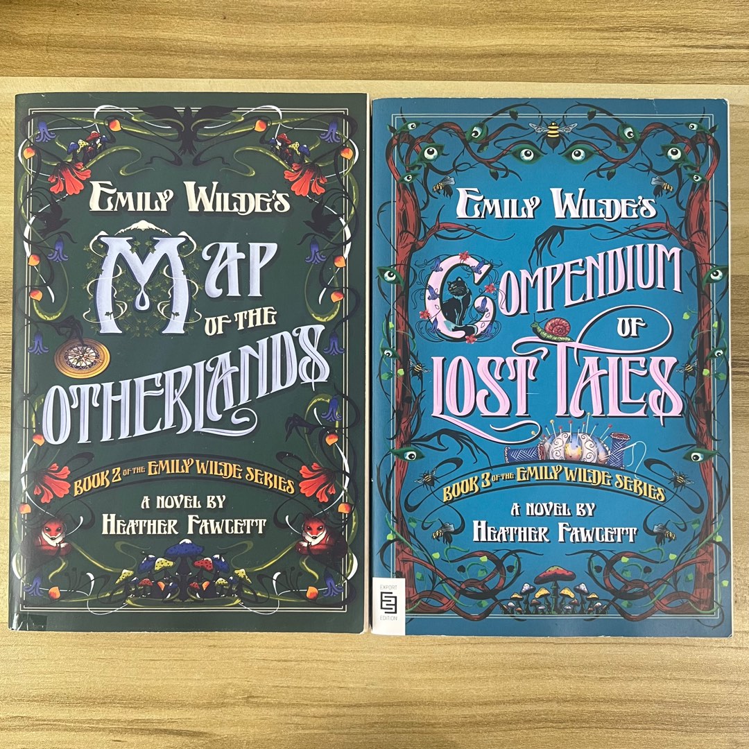 Emily Wilde's Map of the Otherlands by Heather Fawcett, Hobbies & Toys ...