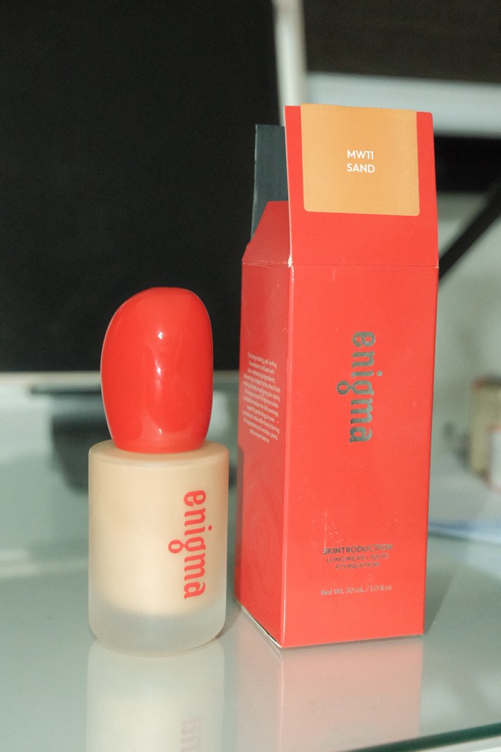 Enigma Skintroduction Longwear Liquid Foundation MW11 (Sand), Beauty ...