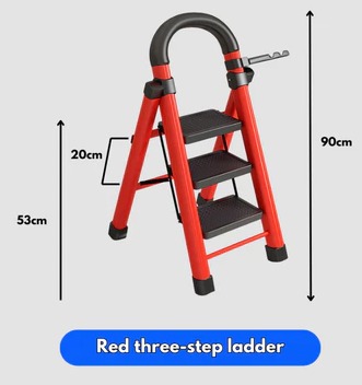 Foldable Ladder With Handle | Anti Slip Ladder, Furniture & Home Living ...