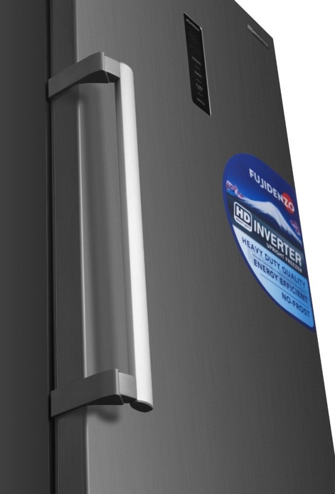Fujidenzo 11 cu ft Stainless Look Door HD Inverter No-Frost Upright ...