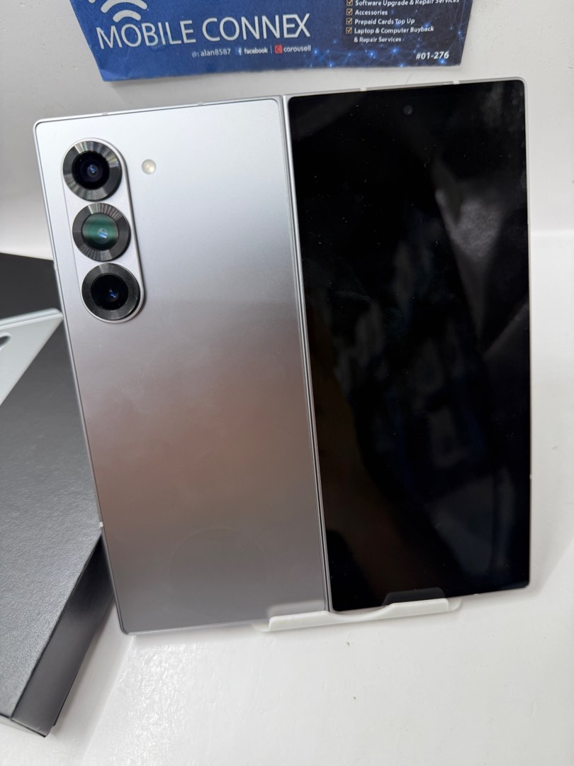 Galaxy Z Fold 6 Silver Shadow 256GB, Mobile Phones & Gadgets, Mobile ...