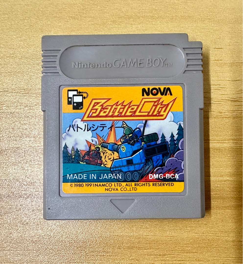 Gameboy 坦克大戰Battle City遊戲卡, 電子遊戲, 電子遊戲, Nintendo 任天堂 - Carousell