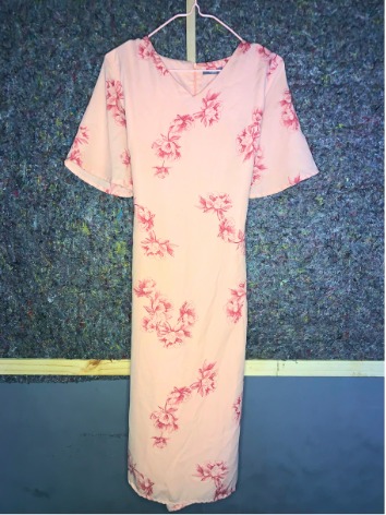 Gaun Midi Floral Lengan Lonceng, Fesyen Wanita, Pakaian Wanita, Gaun ...