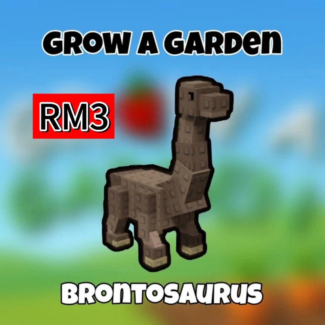 Grow a garden brontosaurus, Video Gaming, Gaming Accessories, In-Game ...