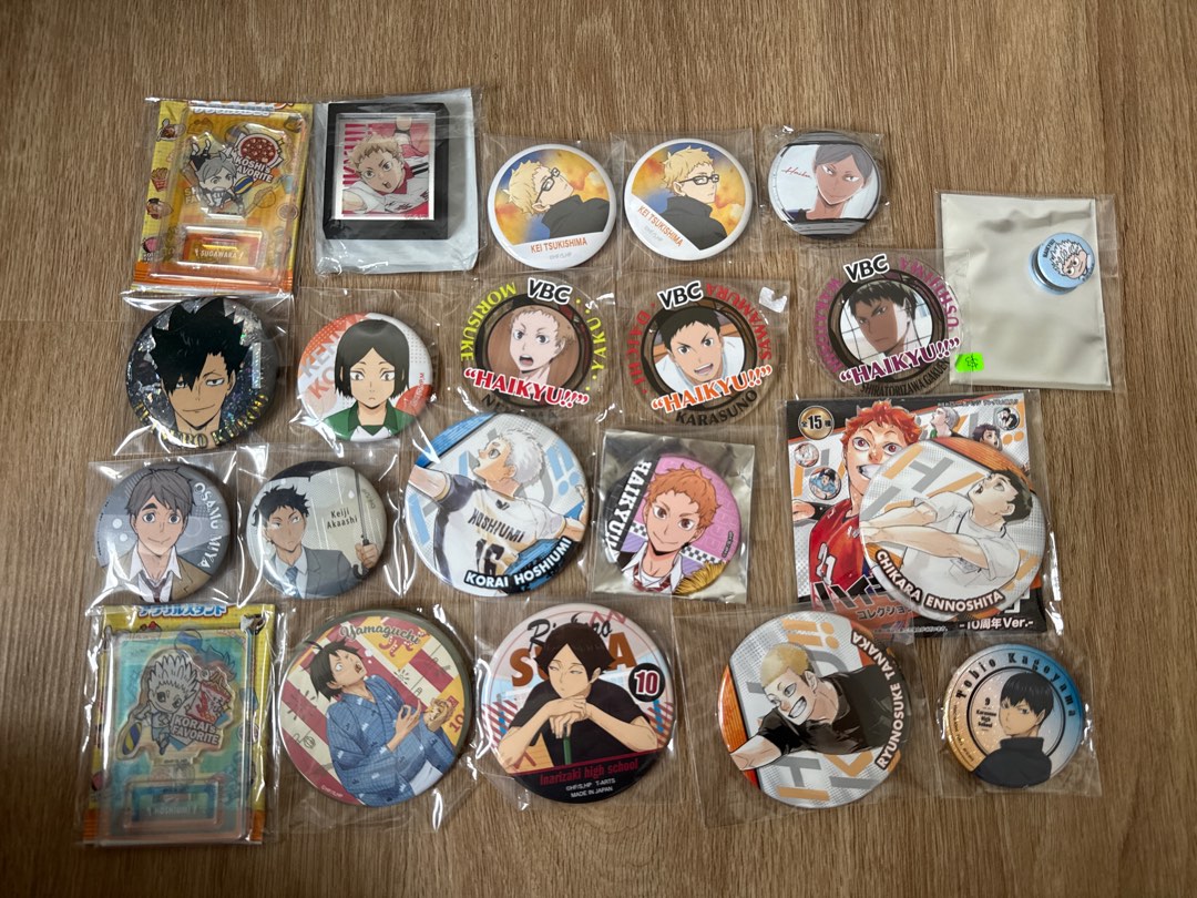 Haikyuu Merch clearance, Hobbies & Toys, Memorabilia & Collectibles ...